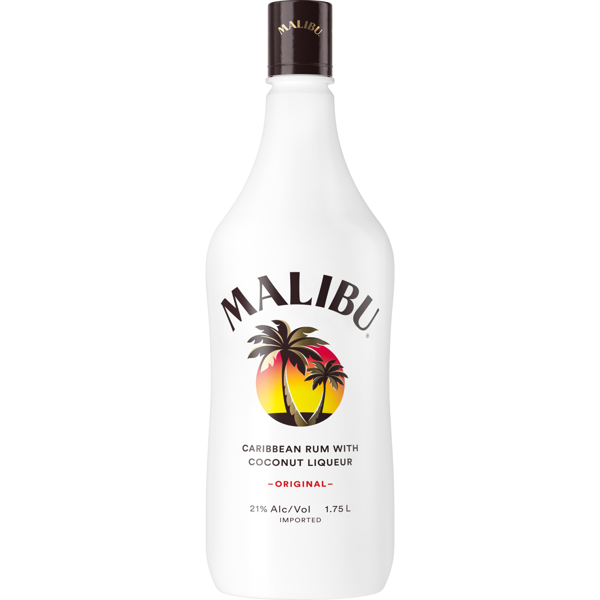 Malibu Flavored Caribbean Rum With Coconut Liqueur 1 75L Bottle 42