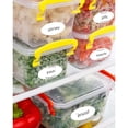 500 Pcs Removable Freezer Labels Jar Canning Labels Stickers, Self ...