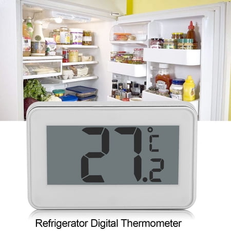 LHCER Kitchen Large LCD Refrigerator Fridge Freezer Digital Thermometer ...