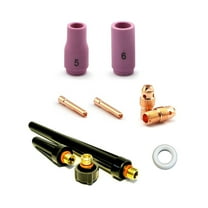 WeldingCity TIG Welding Accessory Kit Collet-Gas Lens-Ceramic Cup ...