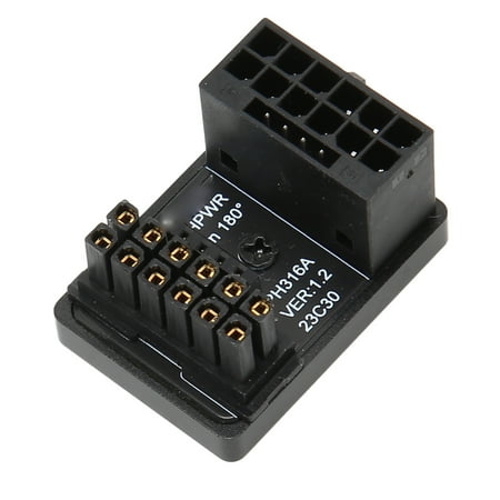 16P To 16P GPU PCIe Connector, 600W 12V HPWR Male To Female 180 Degrees ...