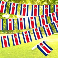 10' Cuba String Flag Party Bunting Has 10 Cuban 6"x9" Polyester Banner ...