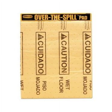 Rubbermaid Commercial Products Caution Wet Floor Safety Sign, Yellow ...