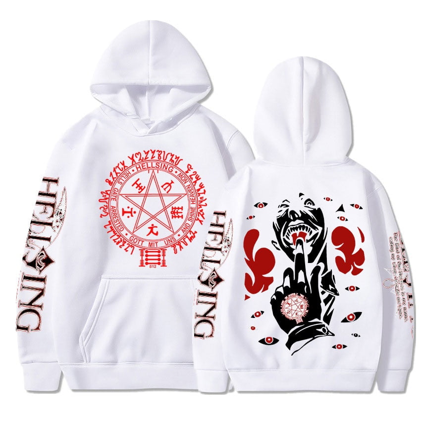 Hellsing Ultimate Alucard Hoodie Sweatshirt Printed Logo Women/Men ...