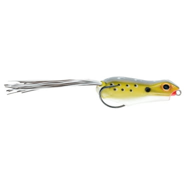 Stanley 4" Ribbit Rubber Frog Softbait, Watermelon, White5 pack - Walmart.com