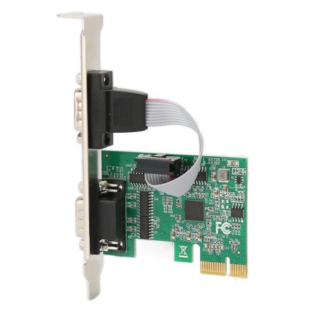 PCIE Serial Card, AX99100 Chip PCIE 2 Port Serial Expansion Card Full ...