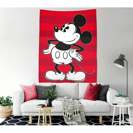 Disney Mickey Mouse True Original Tapestry – 60 x 80 Inch Wall Hanging ...
