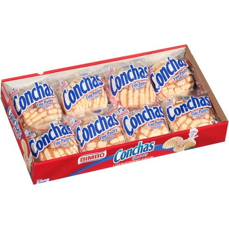 Bimbo Conchas Fine Pastry, 2.12 oz, 8 count - Walmart.com