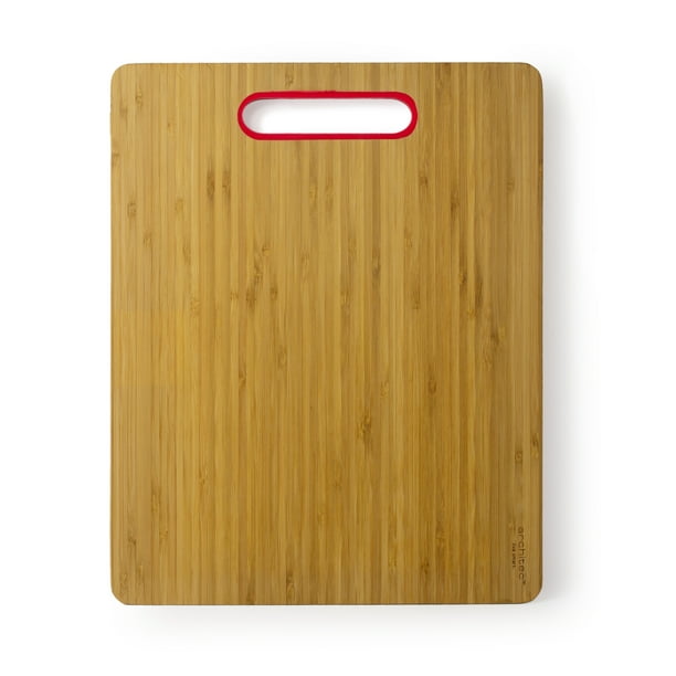 Architec Fuse Gripperbamboo? Cutting Board 11X14, Red - Walmart.com