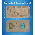 Simplay3 Carry and Go Track Table for Play Cars, Trucks, and Trains ...