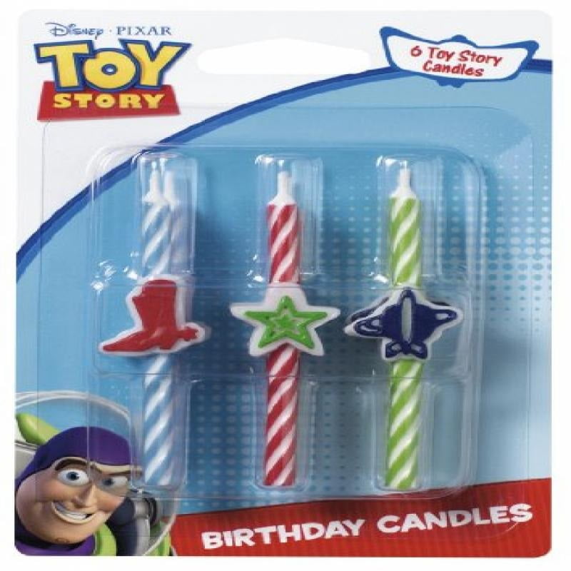 Toy Story 3 Icon Birthday Candles - Walmart.com