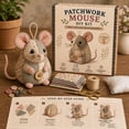DIY Patchwork Animal Kit – Create Your Own Stuffed Animals, Beginner ...