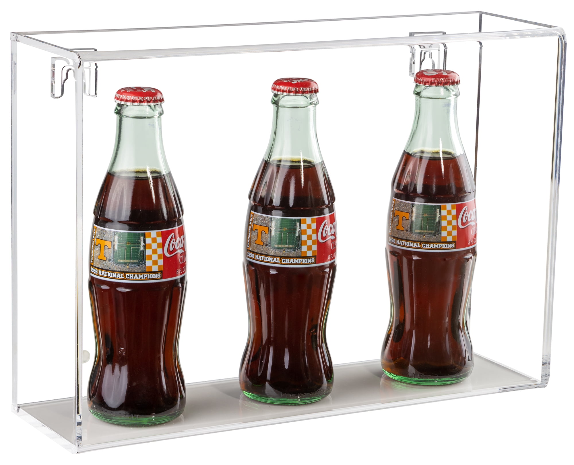 Versatile Acrylic Display Case with Clear Back Horizontal Wall Mount 9 ...