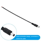 Uxcell 10 Inch DC Power Cable, 20 Pcs 5.5mm x 2.1mm Barrel Plug Socket ...