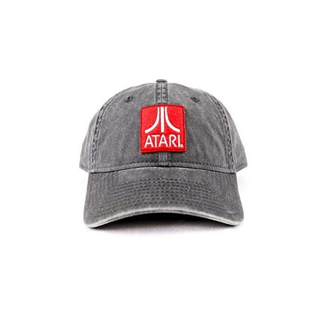 Baseball Cap - ATARI - Lo Profile Grey Strapback Hat New BA06408ARIU ...