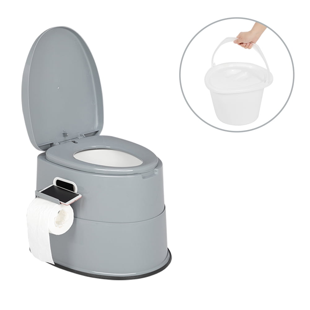 VINGLI Portable Toilet | Indoor Outdoor Commode with Detachable Inner ...