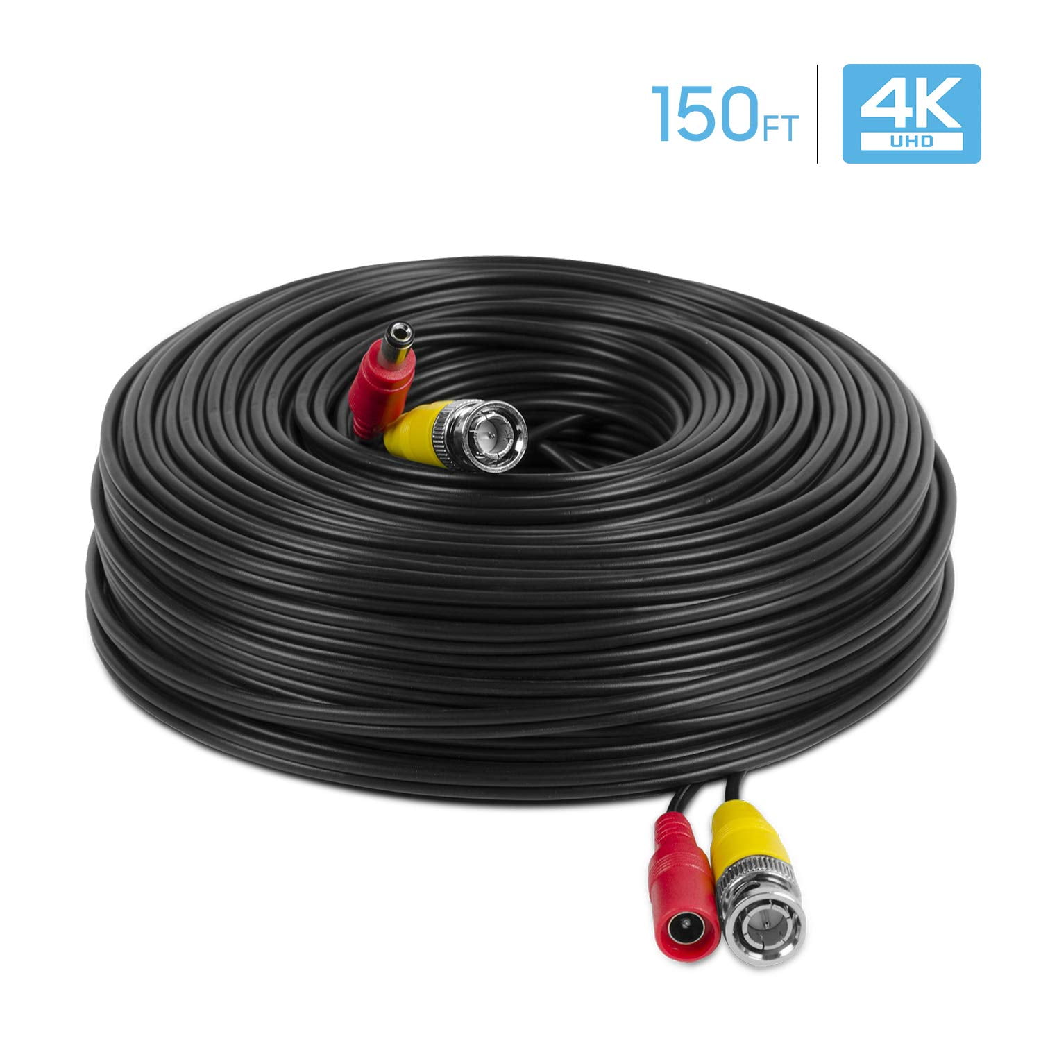 Amcrest 4K Security Camera Cable 150FT BNC Cable, Camera Wire CCTV, Pre ...
