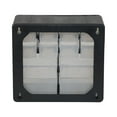 Everything Mary 12 Drawer Plastic Bead Storage Box Black Single