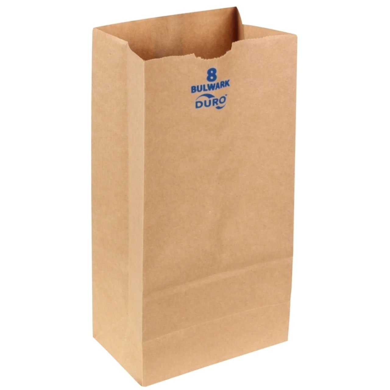 6 13 X 4 13 X 12 44 Number 8 Size Kraft Virgin Paper Bulwark Bag