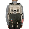 Star Wars Lightsaber-Themed White Built-Up Backpack - Walmart.com