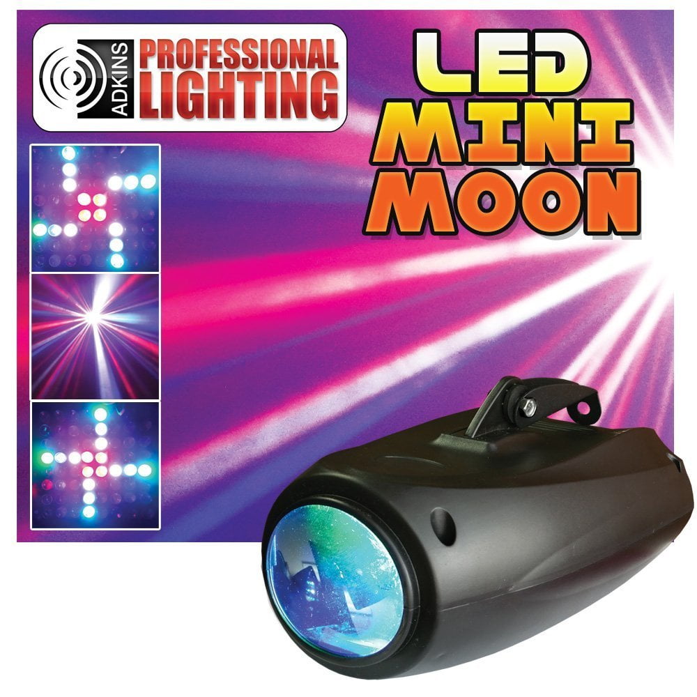 LED MiniMoon - Moonflower Effect RGBW LEDs - Built-in patterns of color ...