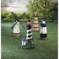 Zingz & Thingz 57070938 Solar Powered Garden Lighthouse - Walmart.com