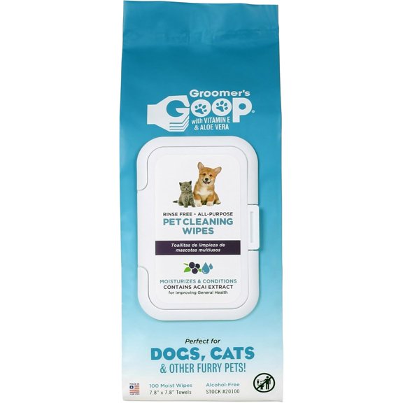 Nature's Miracle Deodorizing Bath Wipes for Dogs, Sunkissed Breeze ...