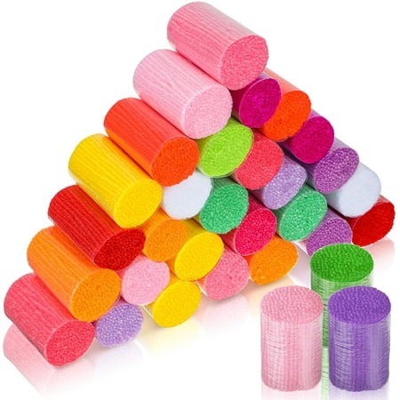 30 Pieces Latch Hook Yarn Latch Hook Yarn Precut Assorted Colorful Yarn ...
