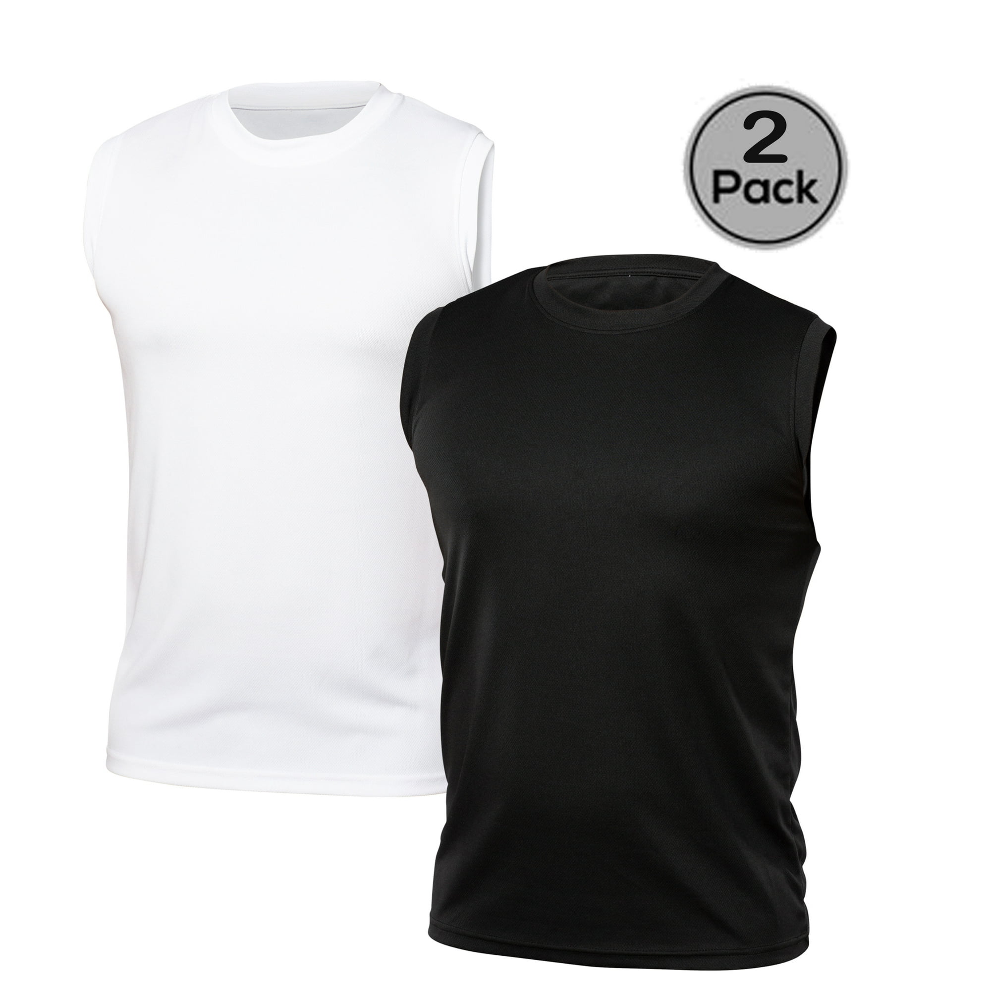Click here for Blank Activewear Pack Of 2 Mens Tank Top  Quick Dr... prices