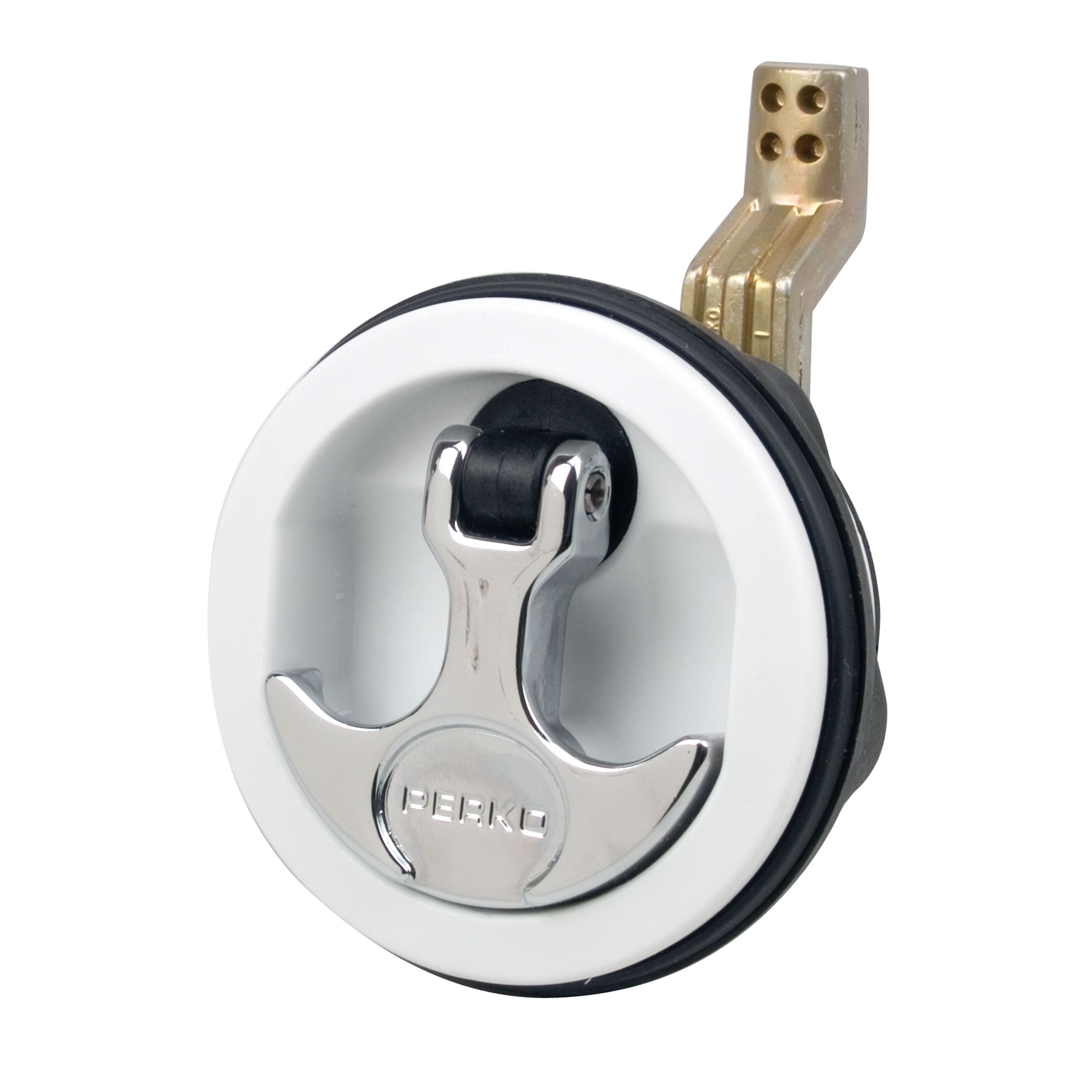 Perko 1091DP1WHT Surface Mount Lock - White - Walmart.com - Walmart.com