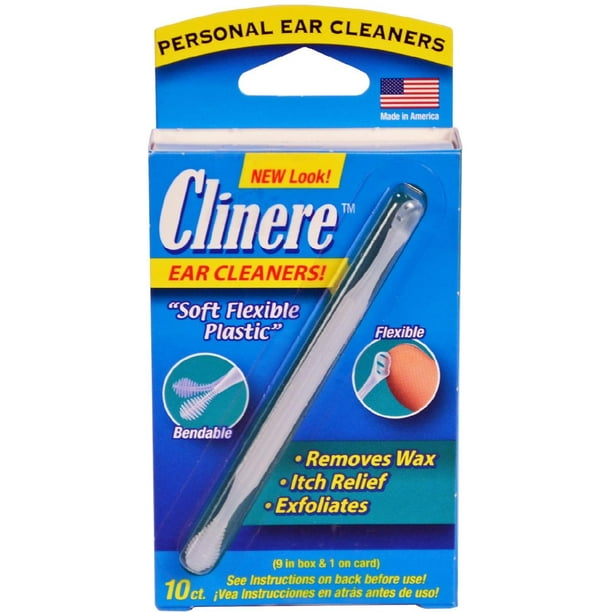 Clinere Ear Cleaners 10 ea (Pack of 2) - Walmart.com