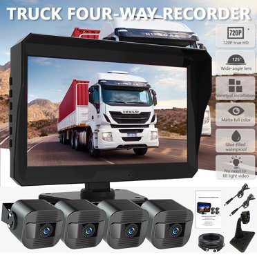 eRapta Wireless 5'' Monitor Backup Camera, 1080P HD, Waterproof, Night ...