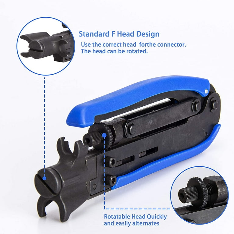 Rg6 Cable Crimping Tool