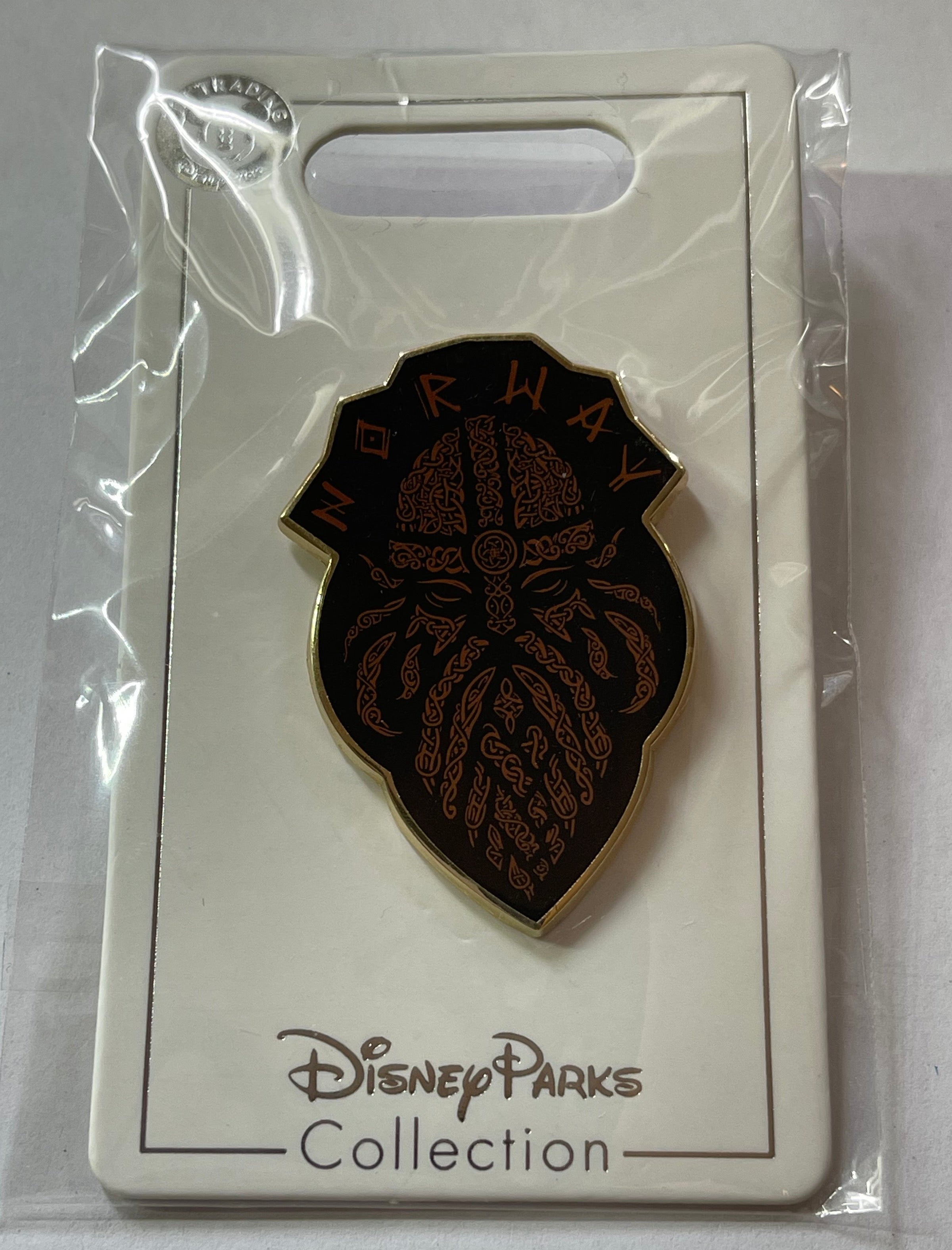Disney Parks Epcot World Showcase Norway Viking Pin New with Card ...
