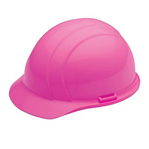 Erb Industries 19769PK 4 Point Americana Safety Cap Style Hard Hat Pink ...