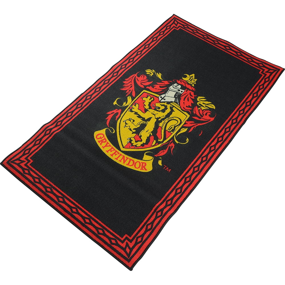 Hogwarts Logo Rug Harry Potter Fan Harry Potter Hogwarts Area Rug ...