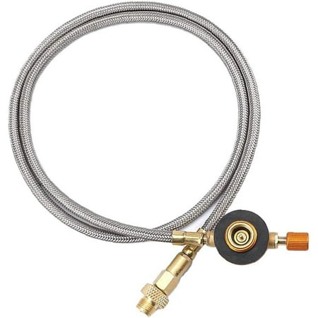 JOYWE 1m Burner Extension Tube, Propane Extension Hose Outdoor Camping ...