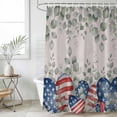 60x72 Inch Shower Curtains for Bathroom, 4th of July Bath Curtain Decor ...