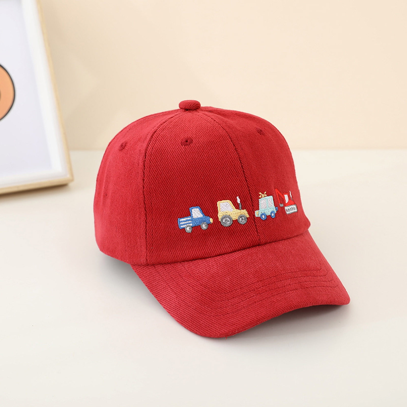 Click here for Wenxiaoo Toddler Baseball Cap Cute Embroidery Cars... prices