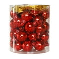 Dserhfy 40Pcs 1.5cm Christmas Tree Color Ball Electroplating ...