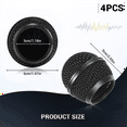 IMCBSTT 4PCS Mic Grille Replacement, Mesh Microphone Grill for SM58 ...