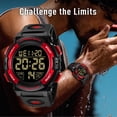Mens Digital Watch Sports Military Watches Waterproof Outdoor ...