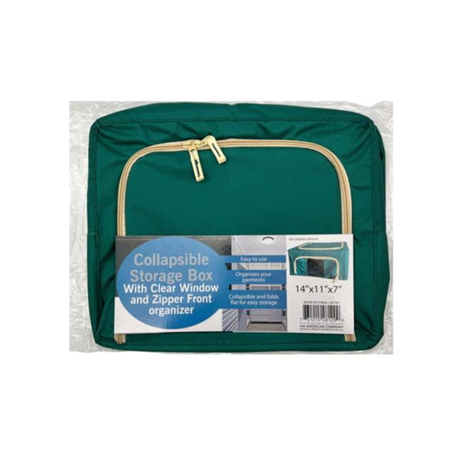 Kole Imports GE797-6 Small Collapsible Storage Box with Clear Window ...