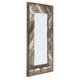 Brogan Distressed Wood Slat Wall Mirror Multi-Colored 43" x 26" by ...