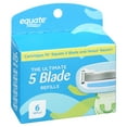 Equate Women's The Ultimate 5 Blade Razor Refill Cartridges, 6 Count ...