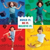 BiggoBlocks Jumbo Blue Building Blocks Set, 48 Pieces, for Kids Ages 3 ...