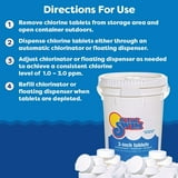 In The Swim 3 Inch Stabilized Chlorine Tablets for Sanitizing Swimming ...