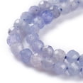 2Strand Natural Tanzanite Beads Strands Round Faceted 3mm Hole: 0.7mm ...