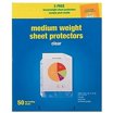 Universal Top-Load Poly Sheet Protectors, Nonglare, Economy, Letter ...