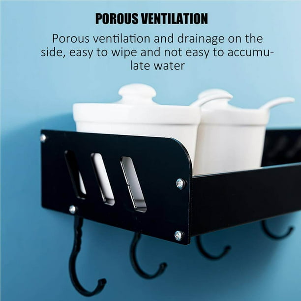 pitrice Storage rack without punching, wall mounted storage rack (30cm ...